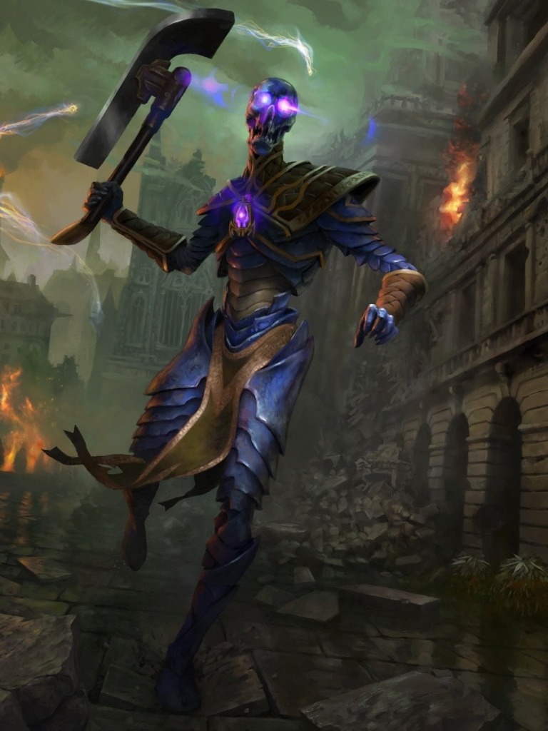 MTGNexus - Zombie token Art by Simon Dominic