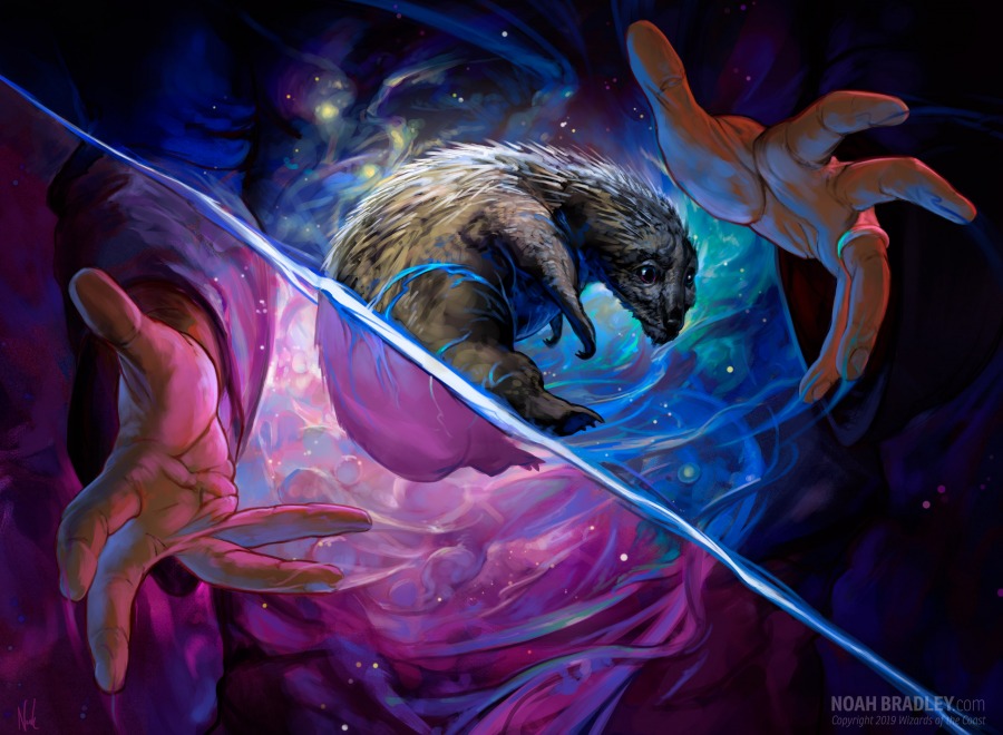 MTGNexus - Sudden Substitution Art by Noah Bradley