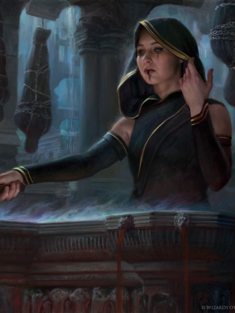 MTGNexus - Priest of Forgotten Gods Art by Zack Stella