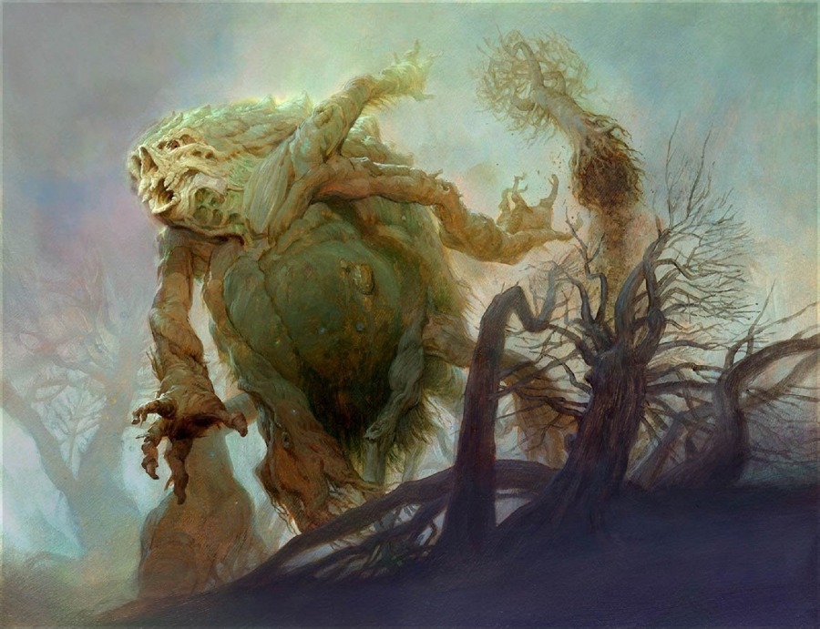 MTGNexus - Woodfall Primus Art by Adam Rex