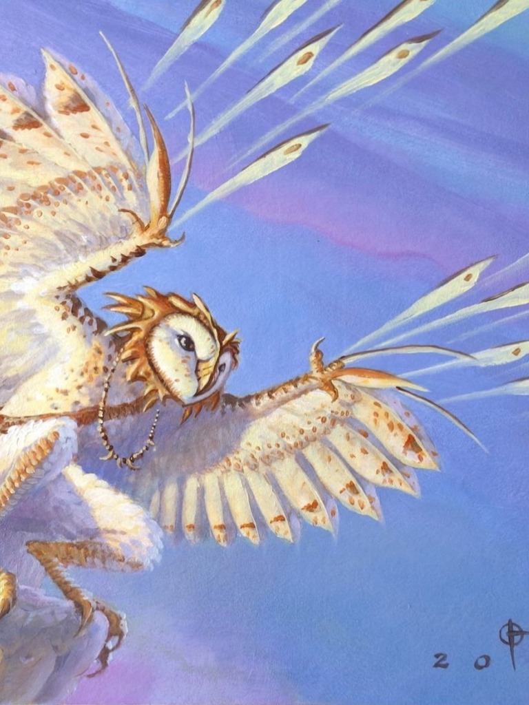 MTGNexus - Wing Shards Art by Daren Bader