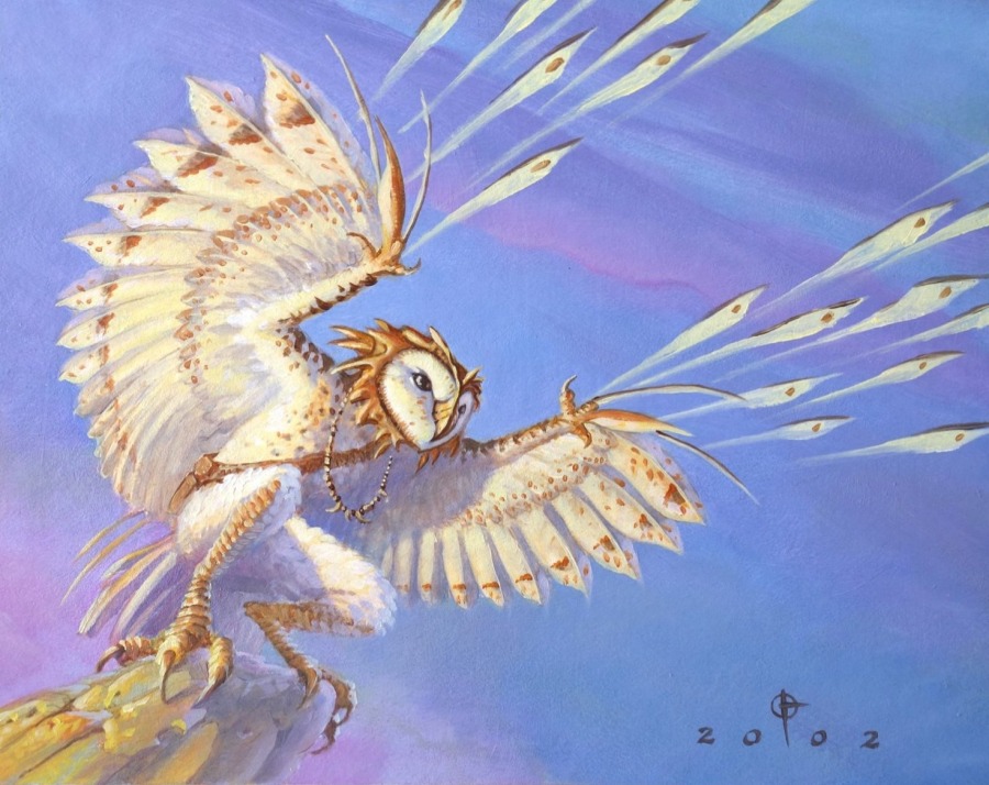 MTGNexus - Wing Shards Art by Daren Bader