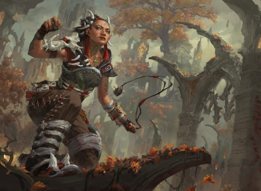 MTGNexus - Rubble Slinger Art by Livia Prima