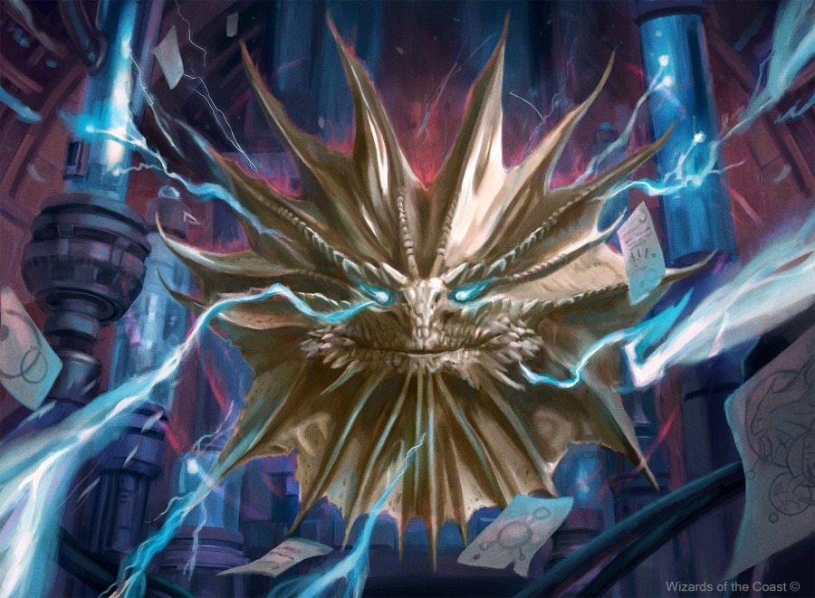 MTGNexus - Firemind Vessel Art by Jenn Ravenna