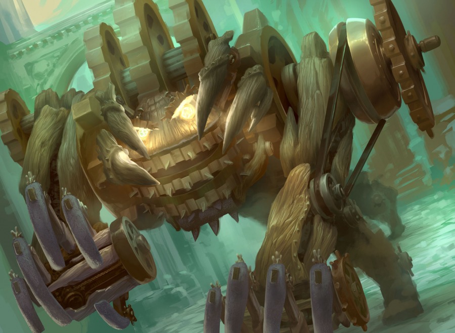 MTGNexus - Lurking Automaton Art by Yeong-Hao Han