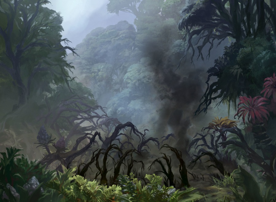 MTGNexus - Spreading Rot Art by Yeong-Hao Han