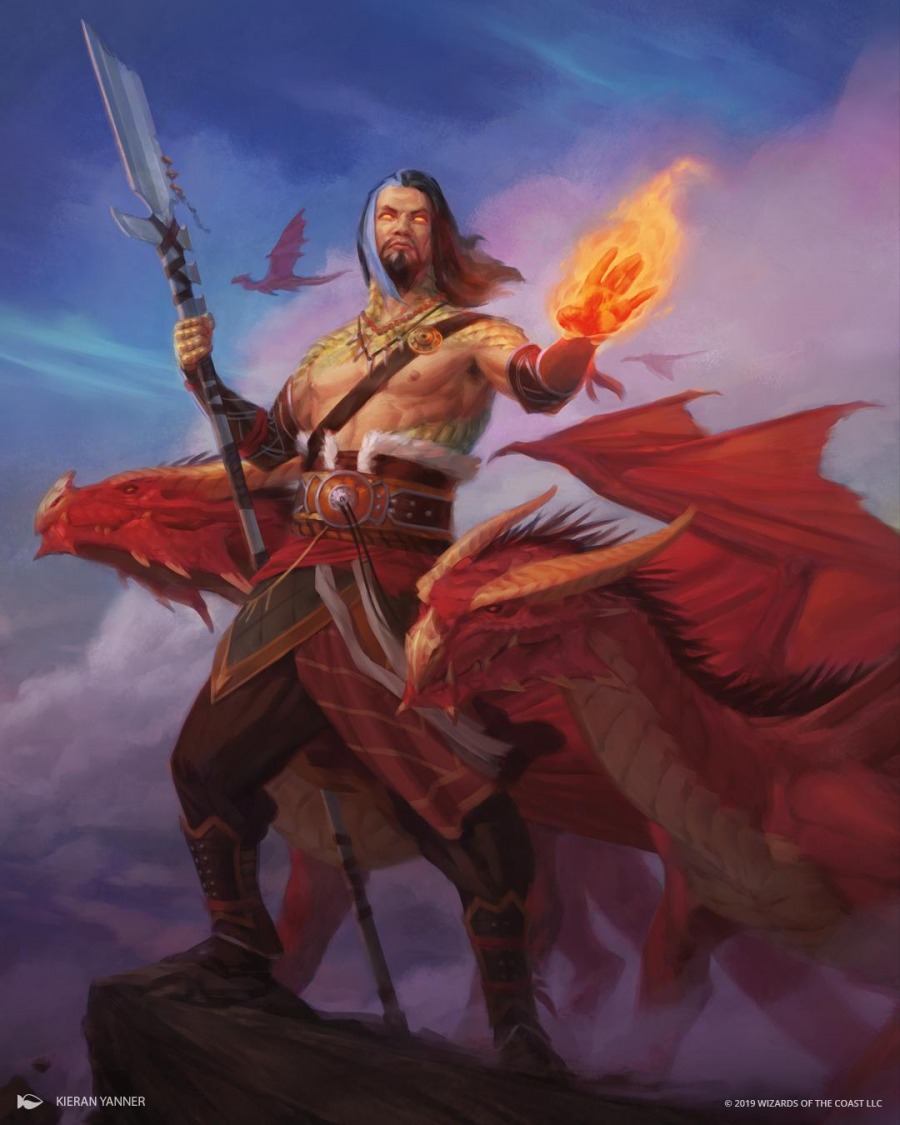 MTGNexus - Sarkhan the Masterless Art by Kieran Yanner