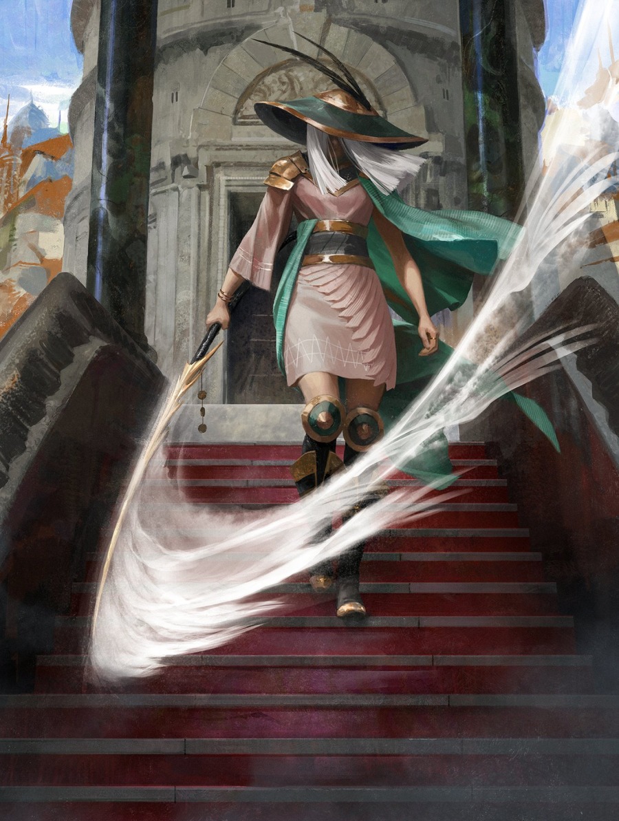 MTGNexus - The Wanderer Art by Wesley Burt