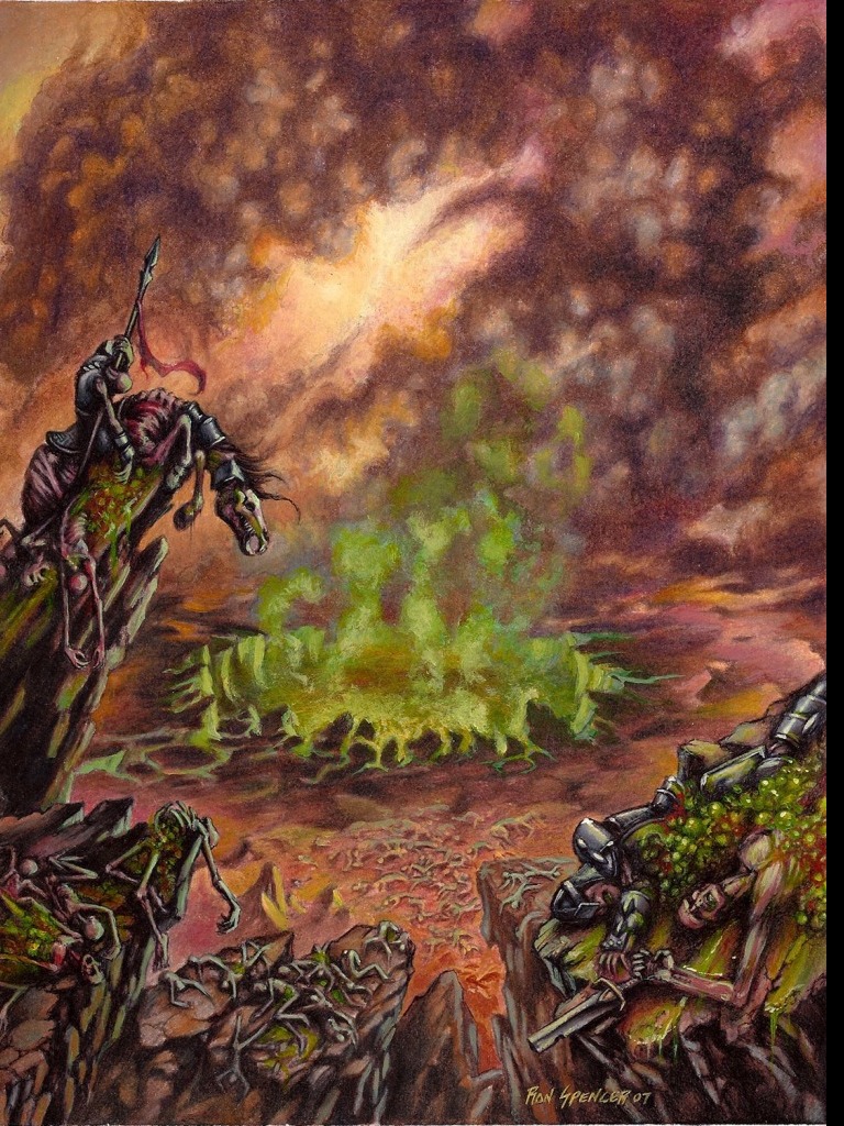 MTGNexus - Damnation Art by Ron Spencer