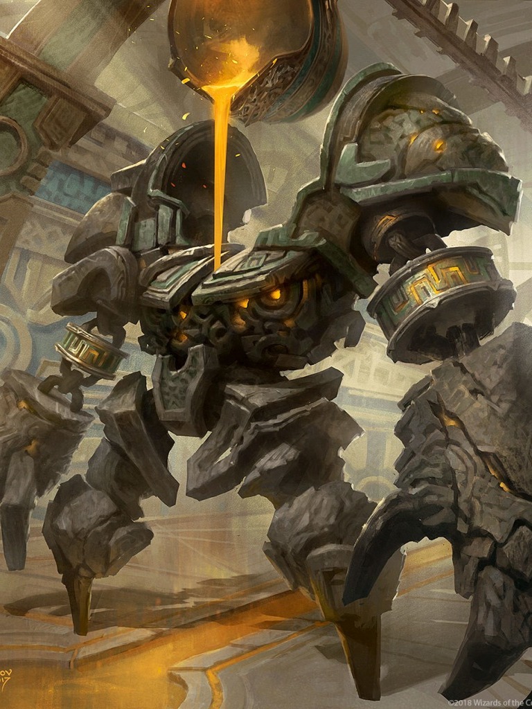 MTGNexus - Golem token Art by Svetlin Velinov
