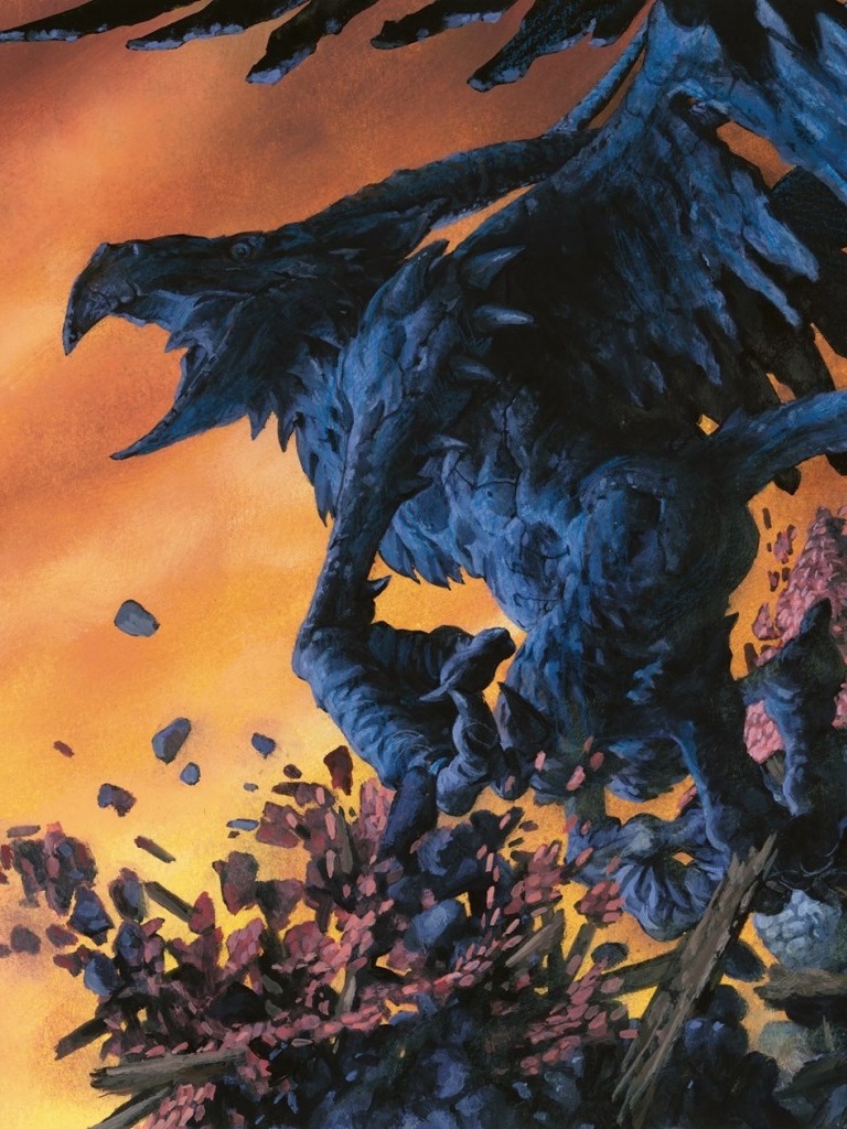 MTGNexus - Gargoyle token Art by Paul Bonner