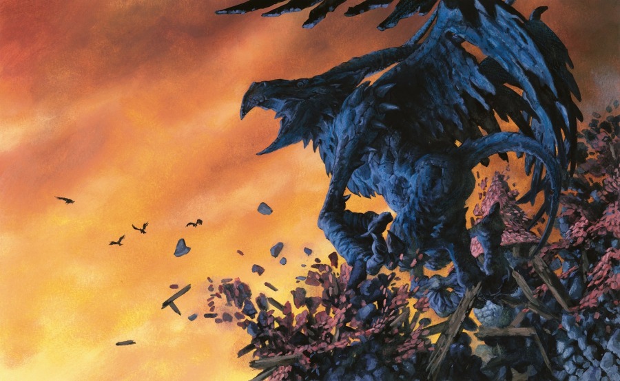 MTGNexus - Gargoyle token Art by Paul Bonner