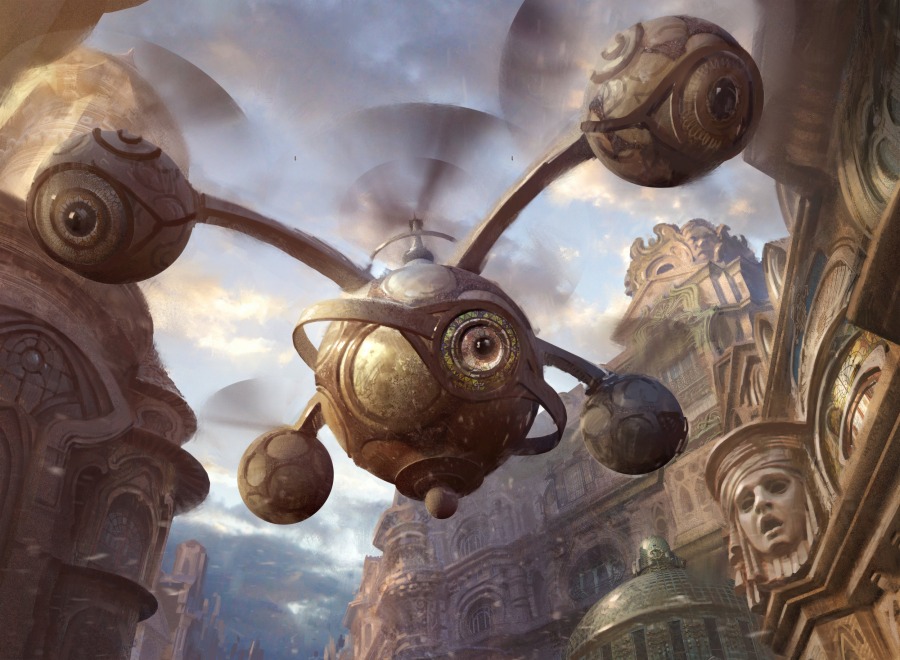 MTGNexus - Skyscanner Art by Adam Paquette