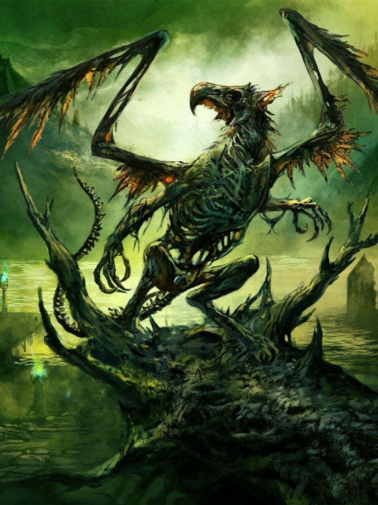 MTGNexus - Sentry of the Underworld Art by Dave Kendall