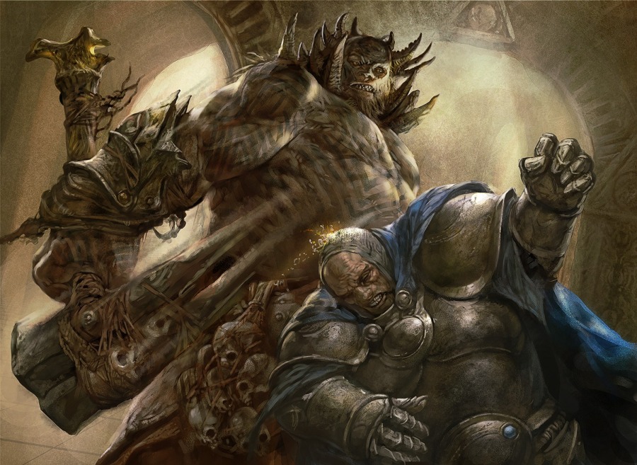 MTGNexus - Skullcrack Art by Dave Kendall