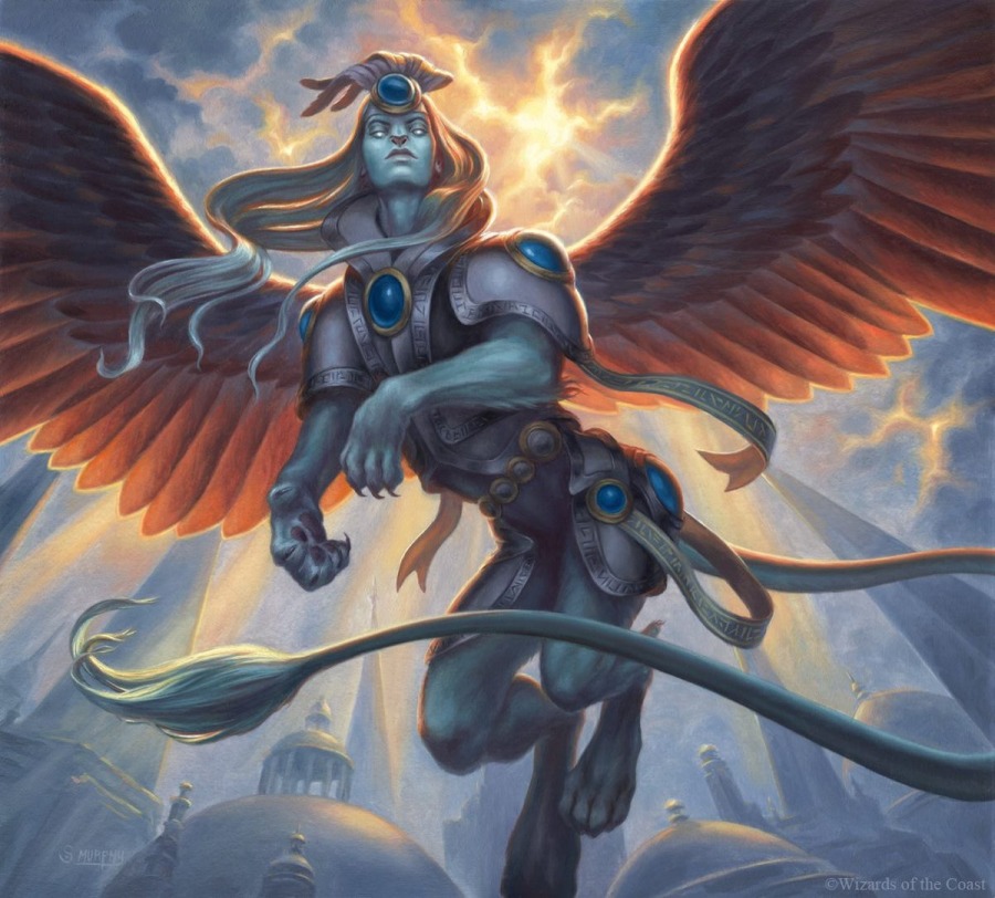 MTGNexus - Sphinx token Art by Scott Murphy