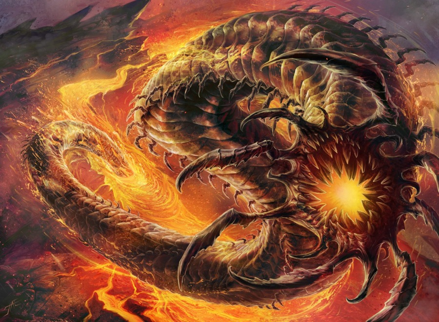 MTGNexus - Inferno Hellion Art by Jason A. Engle