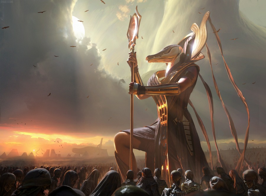 MTGNexus - Bontu the Glorified Art by Chase Stone