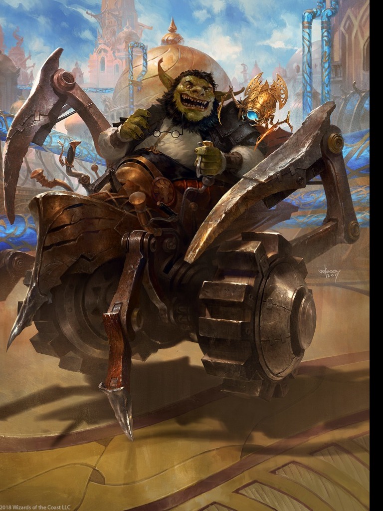 MTGNexus - Daretti, Ingenious Iconoclast Art by Svetlin Velinov