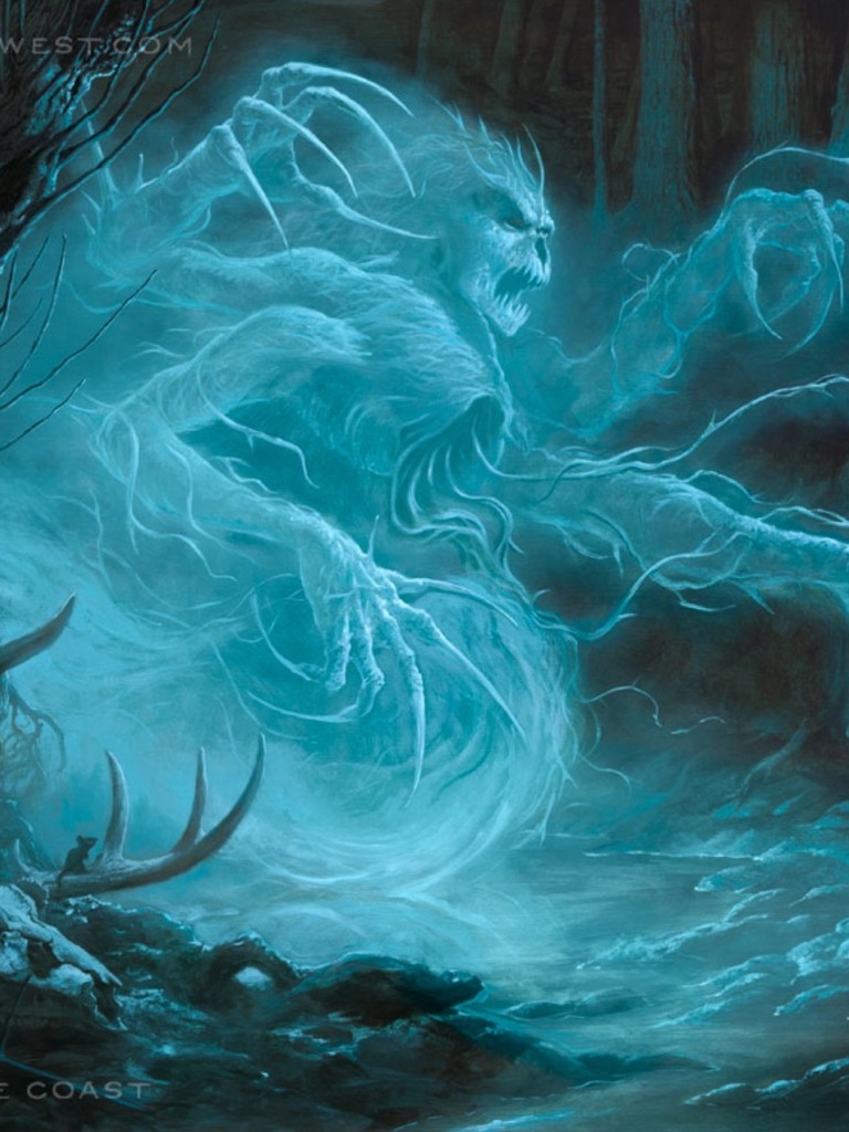 MTGNexus - Wildwood Geist Art by Lars Grant-West