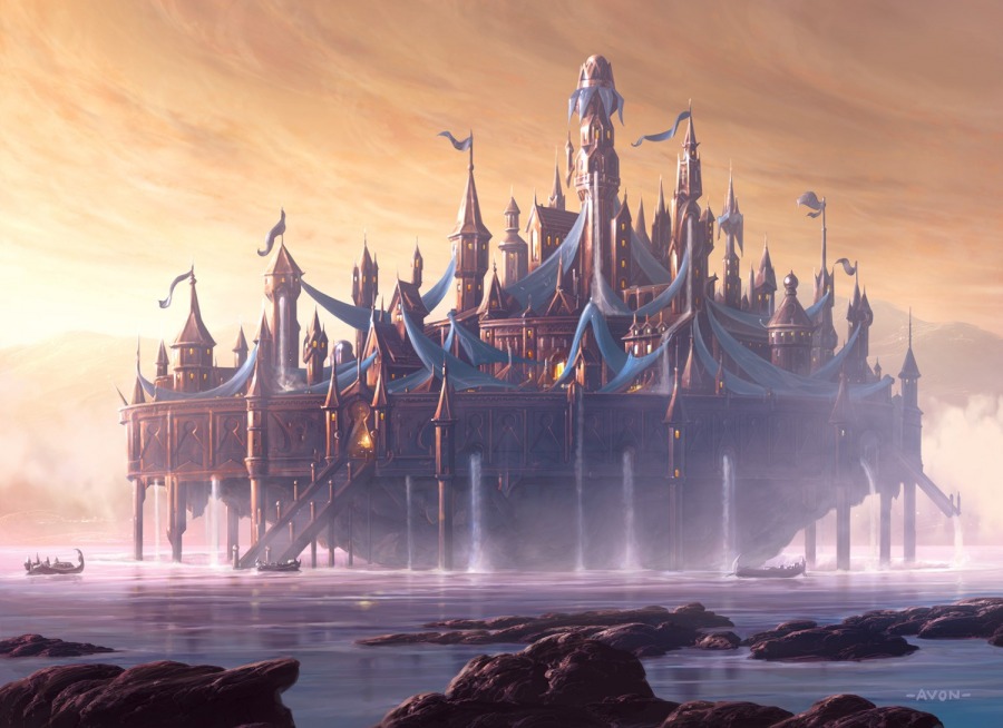 MTGNexus - Castle Vantress Art by John Avon