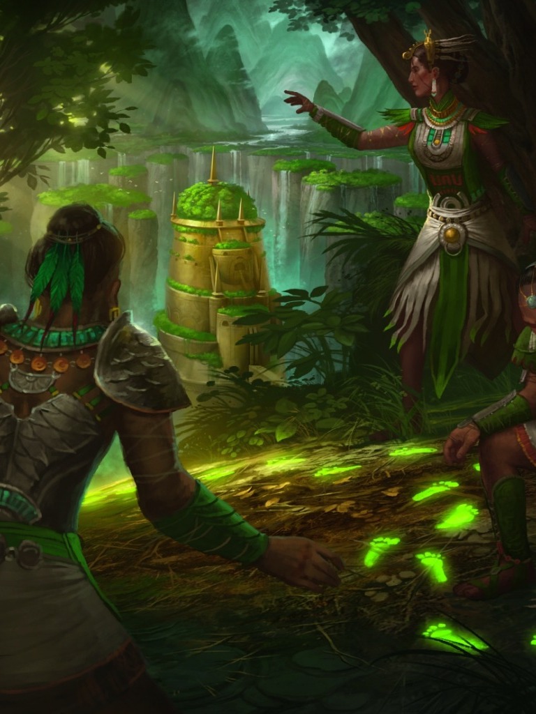 MTGNexus - Path of Discovery Art by Howard Lyon