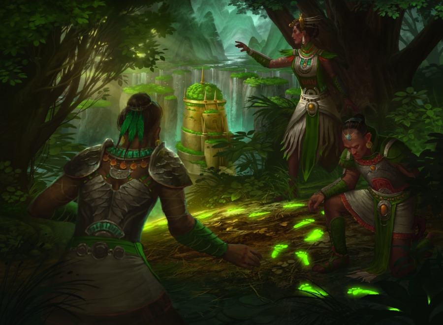 MTGNexus - Path of Discovery Art by Howard Lyon