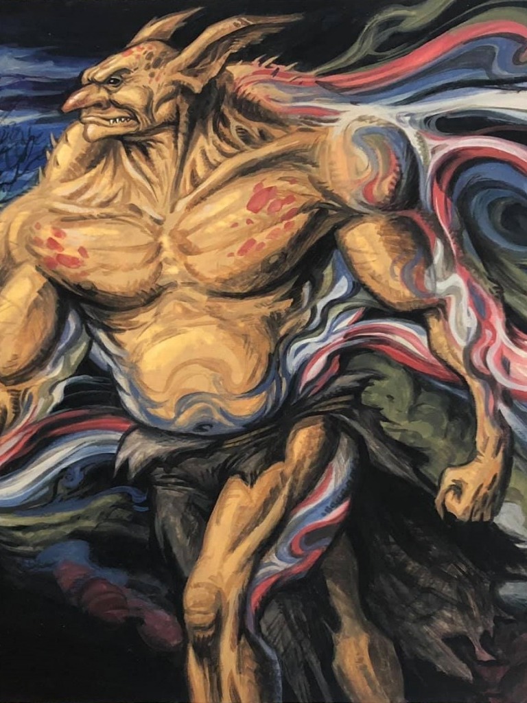 MTGNexus - Swirling Spriggan Art by Thomas M. Baxa