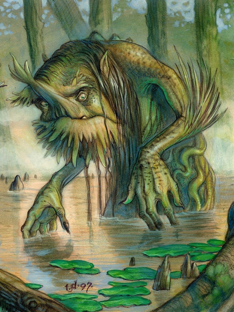 MTGNexus - Verdant Force Art by DiTerlizzi