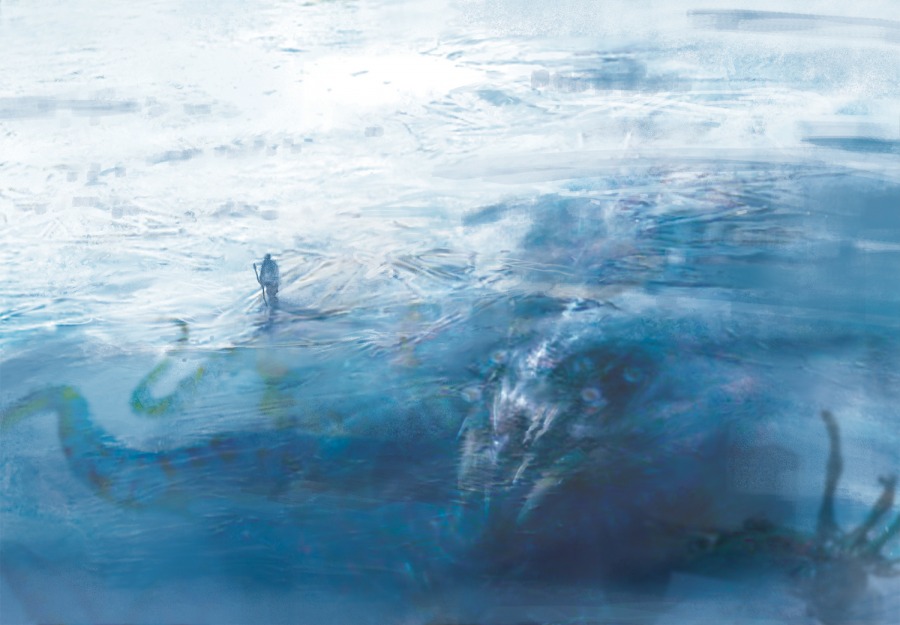 MTGNexus - Dark Depths Art by Stephan Martiniere