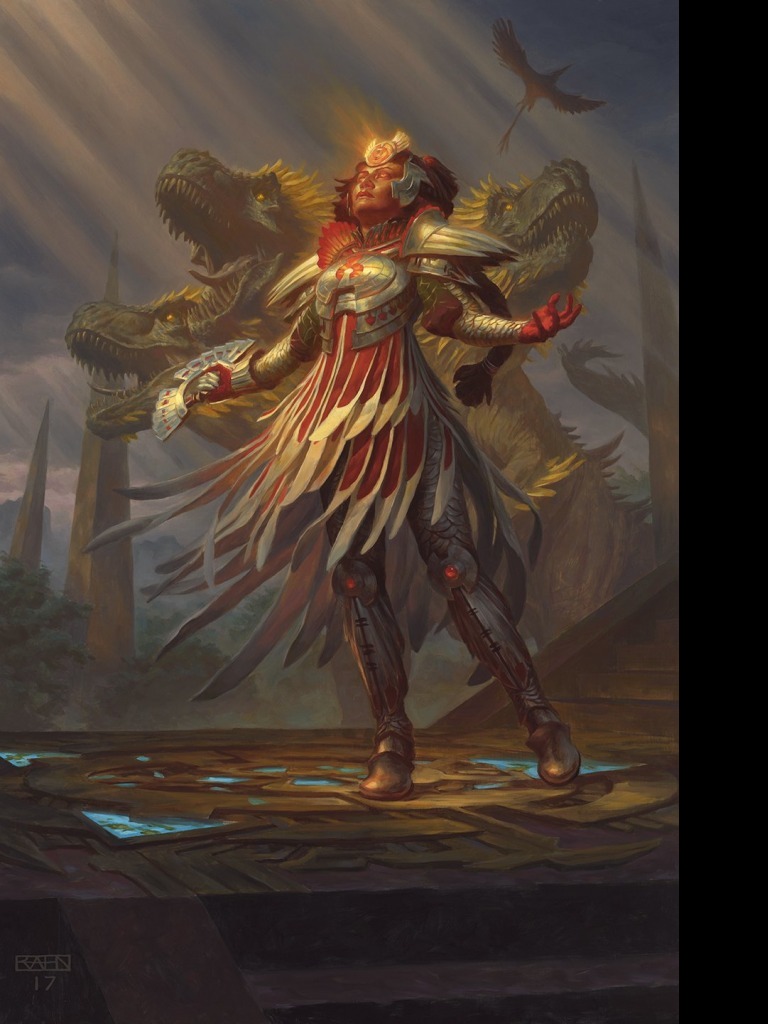 MTGNexus - Huatli, Radiant Champion Art by Chris Rahn