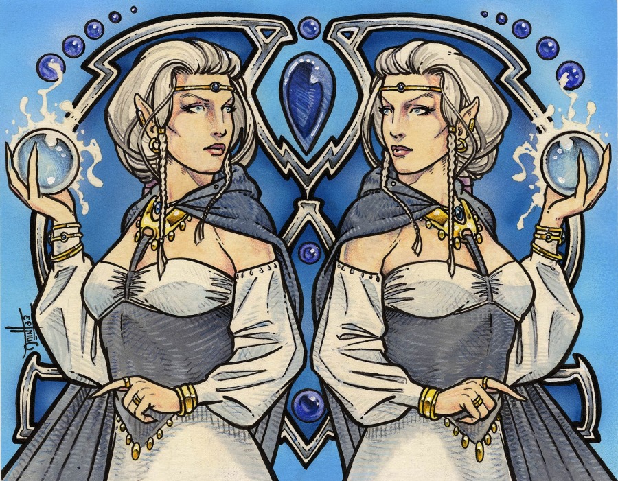 MTGNexus - Vesuvan Doppelganger Art by Quinton Hoover