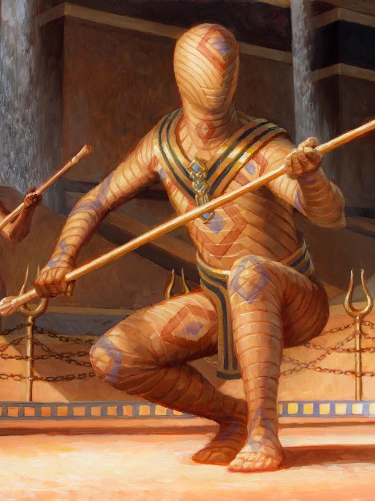 MTGNexus - Sparring Mummy Art by Ryan Pancoast