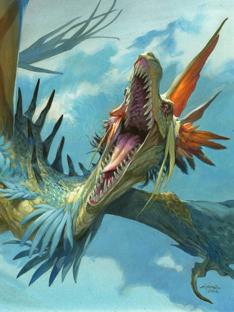 MTGNexus - Imperial Aerosaur Art by Jesper Ejsing