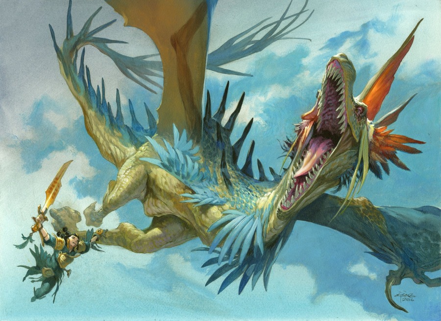 MTGNexus - Imperial Aerosaur Art by Jesper Ejsing
