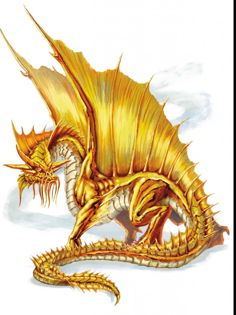 MTGNexus - Dragon token Art by Autumn Rain Turkel