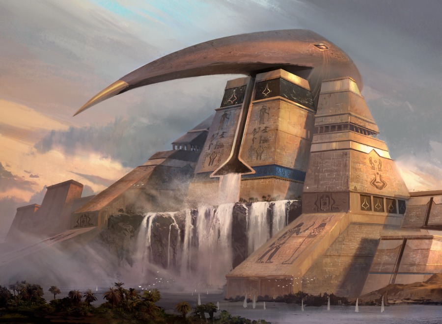 MTGNexus - Kefnet's Monument Art by Titus Lunter