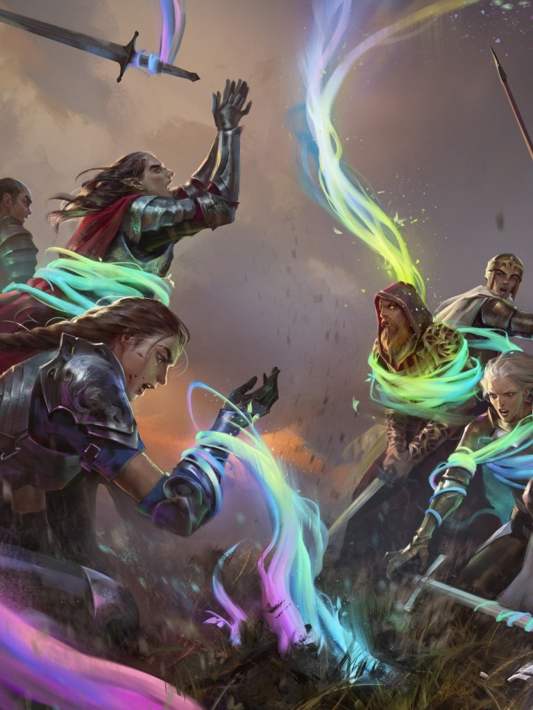 MTGNexus - Prismatic Strands Art by GrafitArt