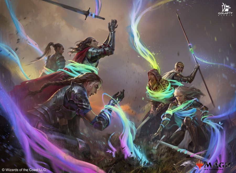 MTGNexus - Prismatic Strands Art by GrafitArt