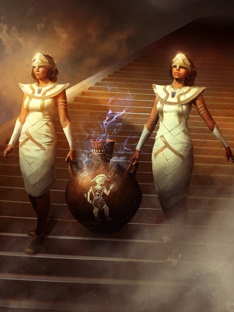 MTGNexus - Loyal Retainers Art by Bastien L. Deharme