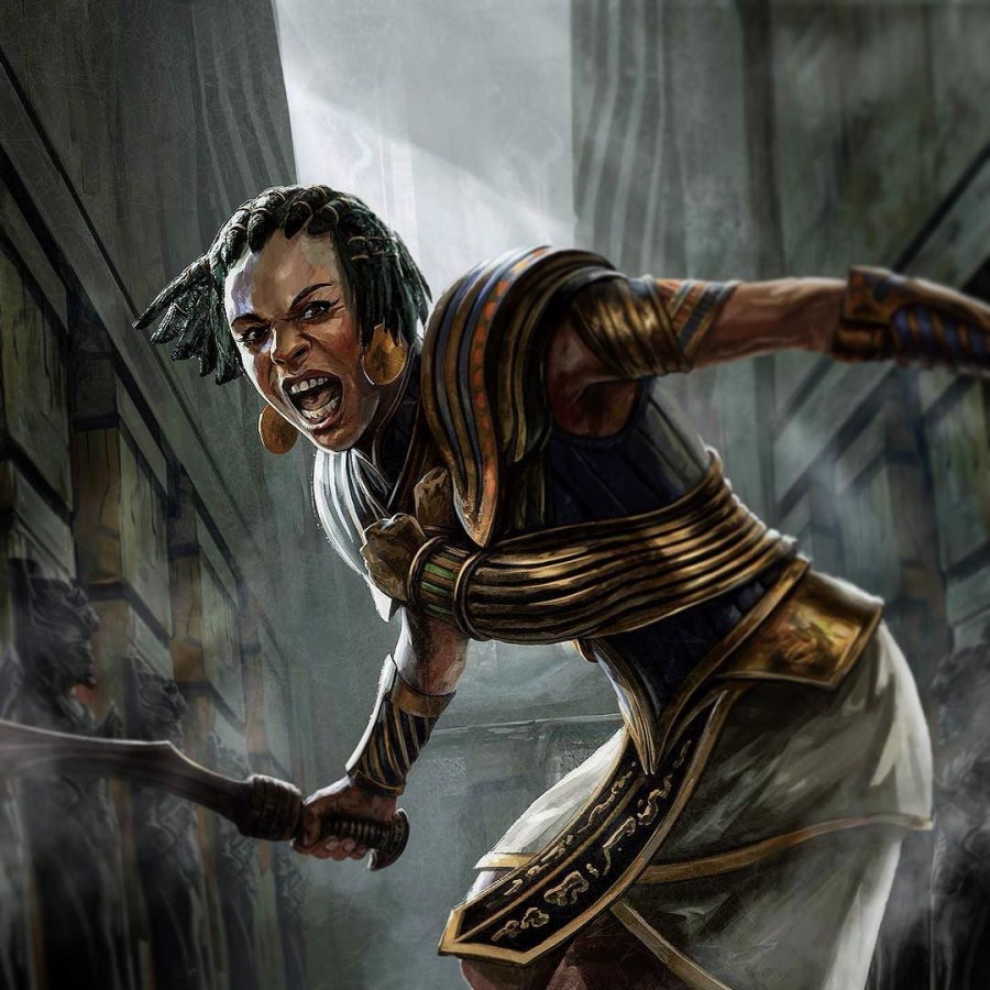 MTGNexus - Samut, Voice of Dissent Art by Aleksi Briclot