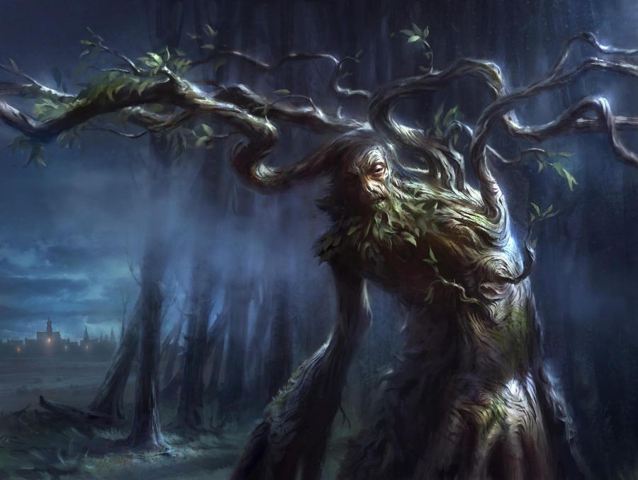 MTGNexus - Ulvenwald Observer Art by Adam Paquette