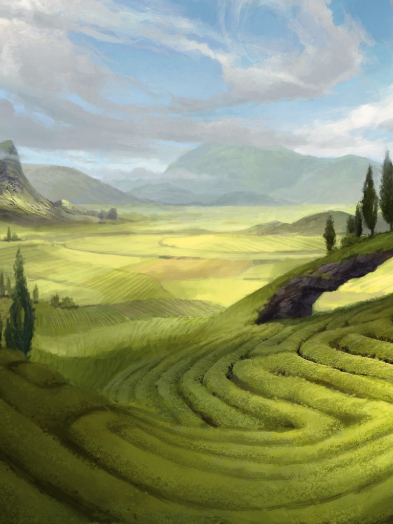 MTGNexus - Plains Art by Clint Cearley
