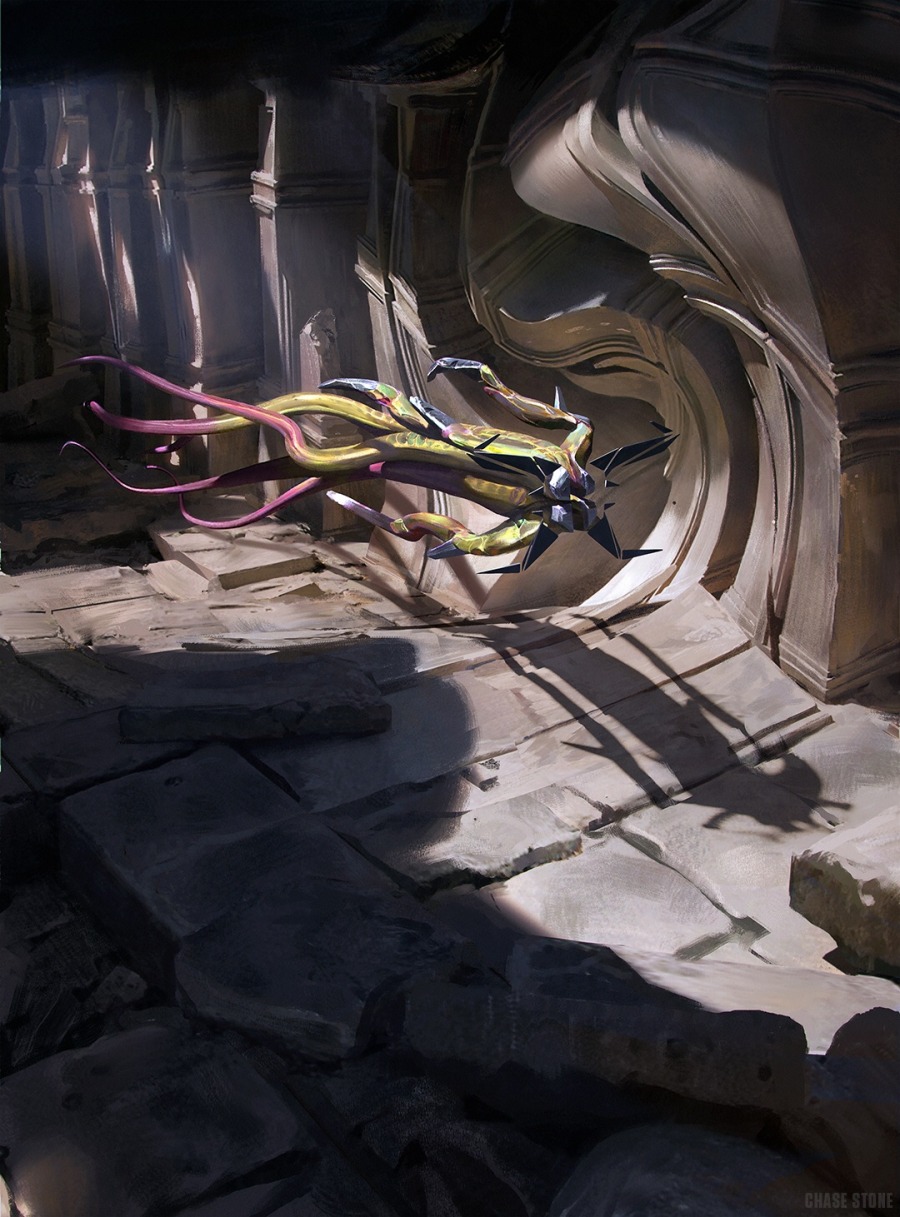 MTGNexus - Dimensional Infiltrator Art by Chase Stone