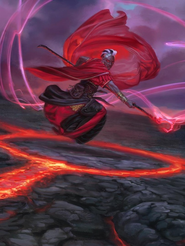 MTGNexus - Fiery Confluence Art by Kieran Yanner