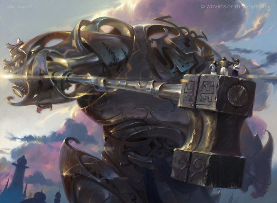 MTGNexus - Cataclysmic Gearhulk Art by Victor Adame Minguez