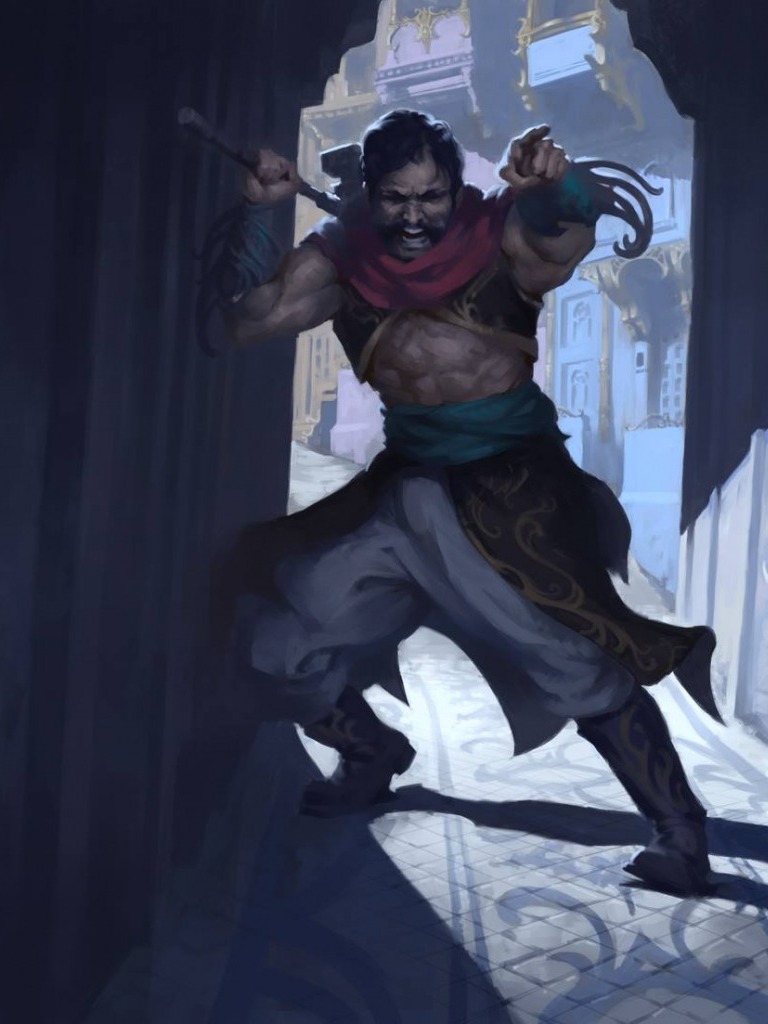 MTGNexus - Embraal Bruiser Art by Sidharth Chaturvedi