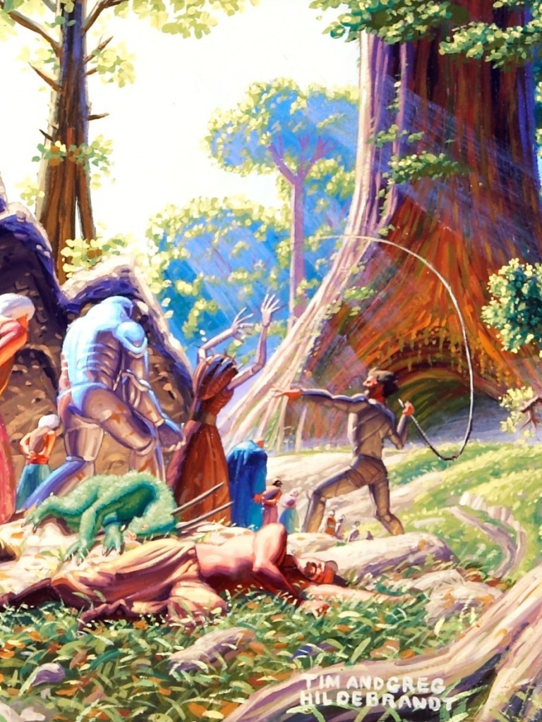 MTGNexus - Forced March Art by Greg Hildebrandt & Tim Hildebrandt