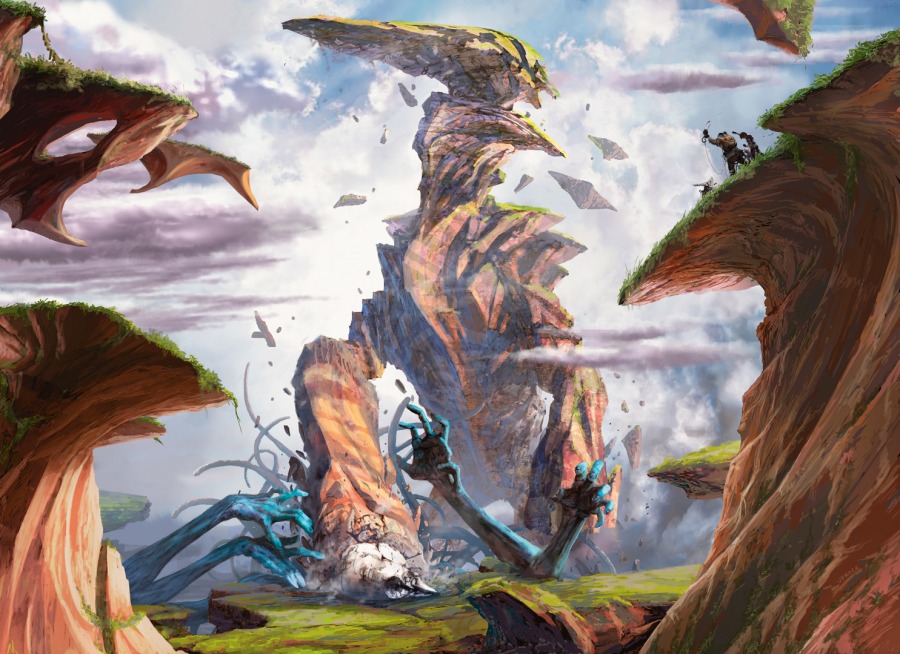 MTGNexus - Planar Outburst Art by Vincent Proce