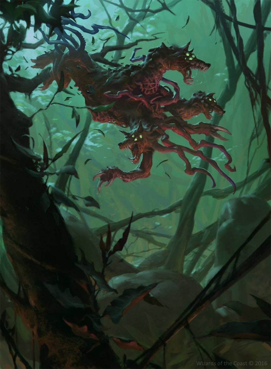 MTGNexus - Sinuous Predator Art by Slawomir Maniak